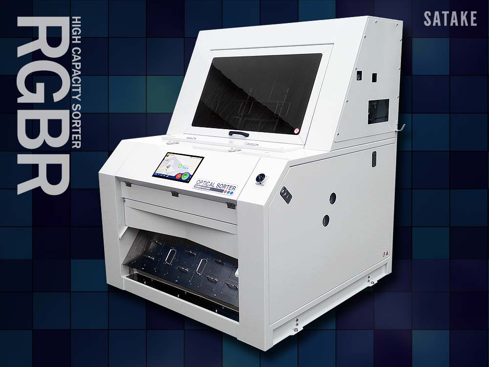 Máy phân loại màu cà phê Arabica - Satake color sorter- HTCorp.vn